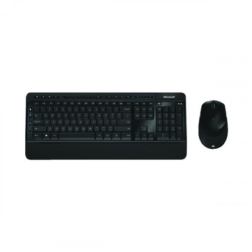 Betapak - Microsoft Wireless 3050 Desktop Keyboard and Mouse Set Black ...